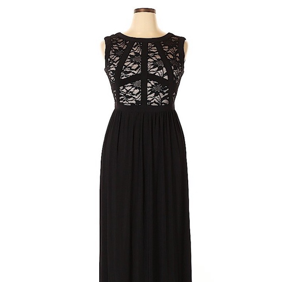 R & M Richards | Dresses | Womens Nwt Rm Richards Black Tan Lace Dress 2 | Poshmark